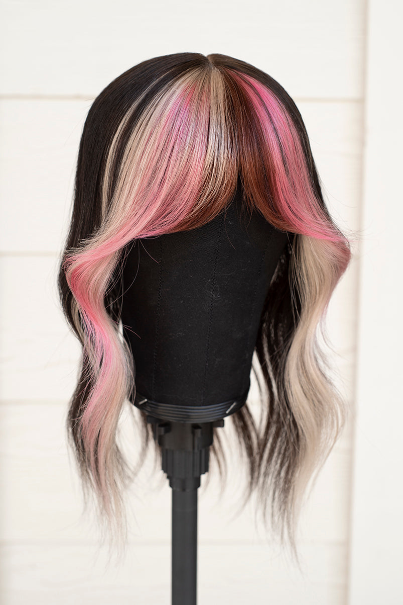 Neapolitan Face Frame Wig Topper – Rainbowheads